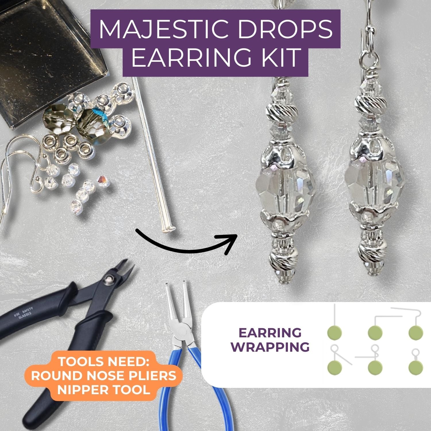 DIY Earring Kits Collection – Too Cute Beads