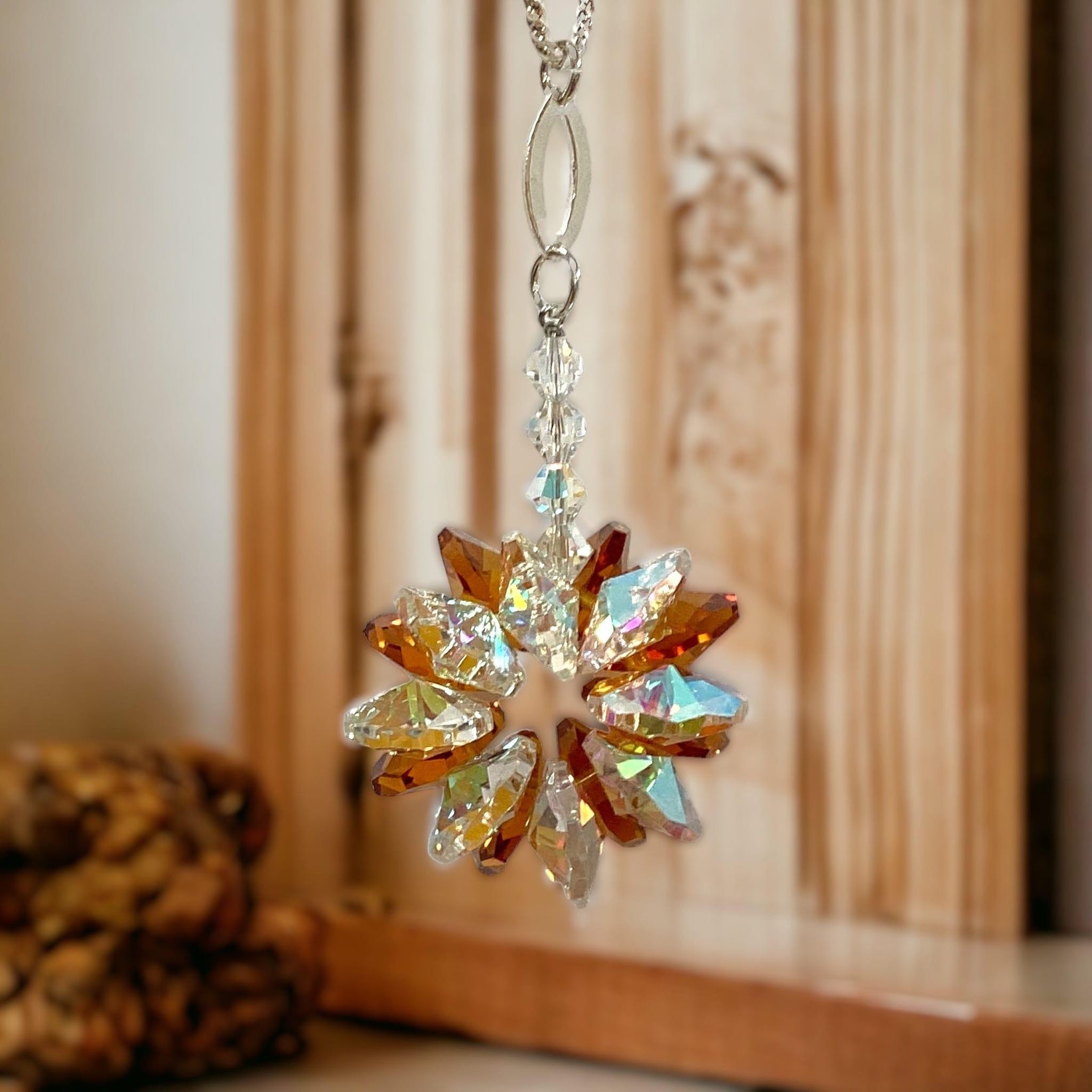 DIY Suncatcher Kit | Clustered Crystals Reversible Suncatcher – Too ...